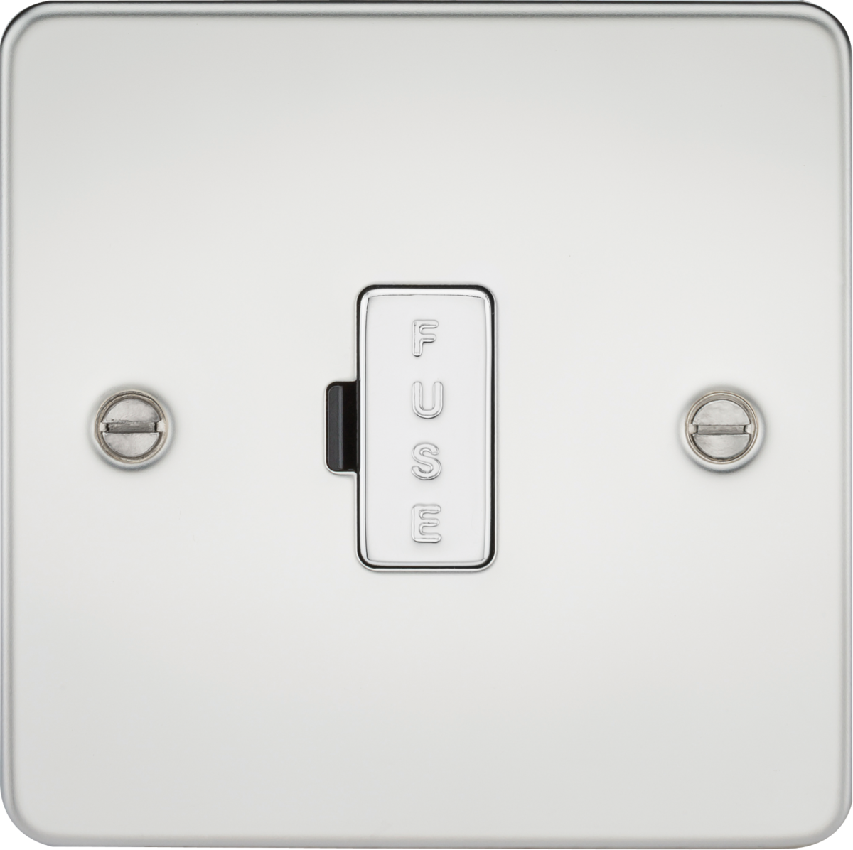 Knightsbridge MLA FP6000PC Flat Plate 13A fused spur unit - polished c