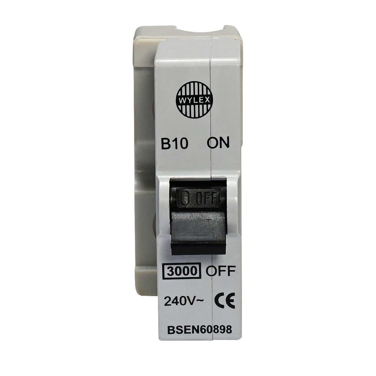 Wylex B10 10A, 6kA, Single Pole Type B MCB