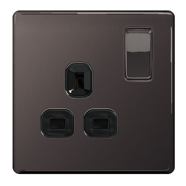 Black Sockets, Switches & Plugs - Huge Range of Brands