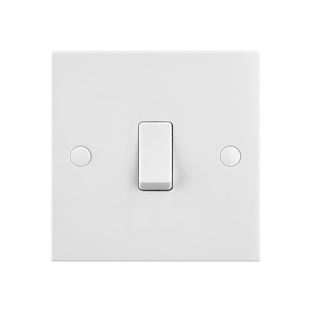 Saxby White Square Edge