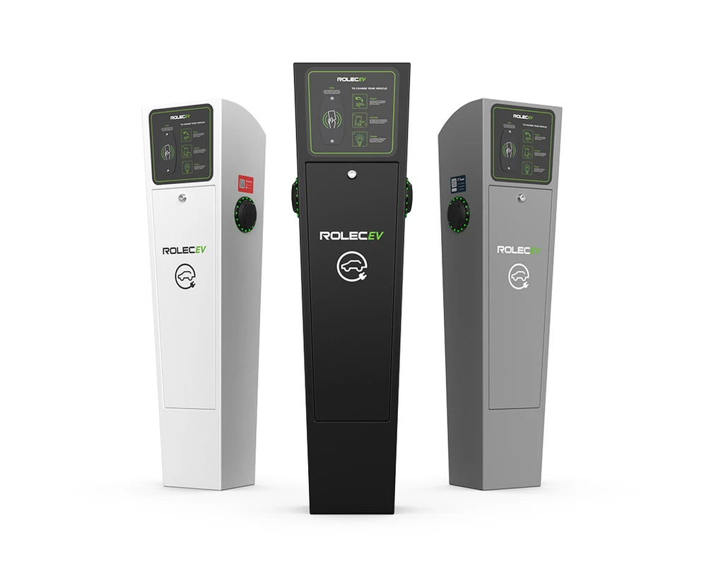ROLEC ROLEC0013G AutoCharge Smart EV Charging Pedestal - 1x up to 22kW