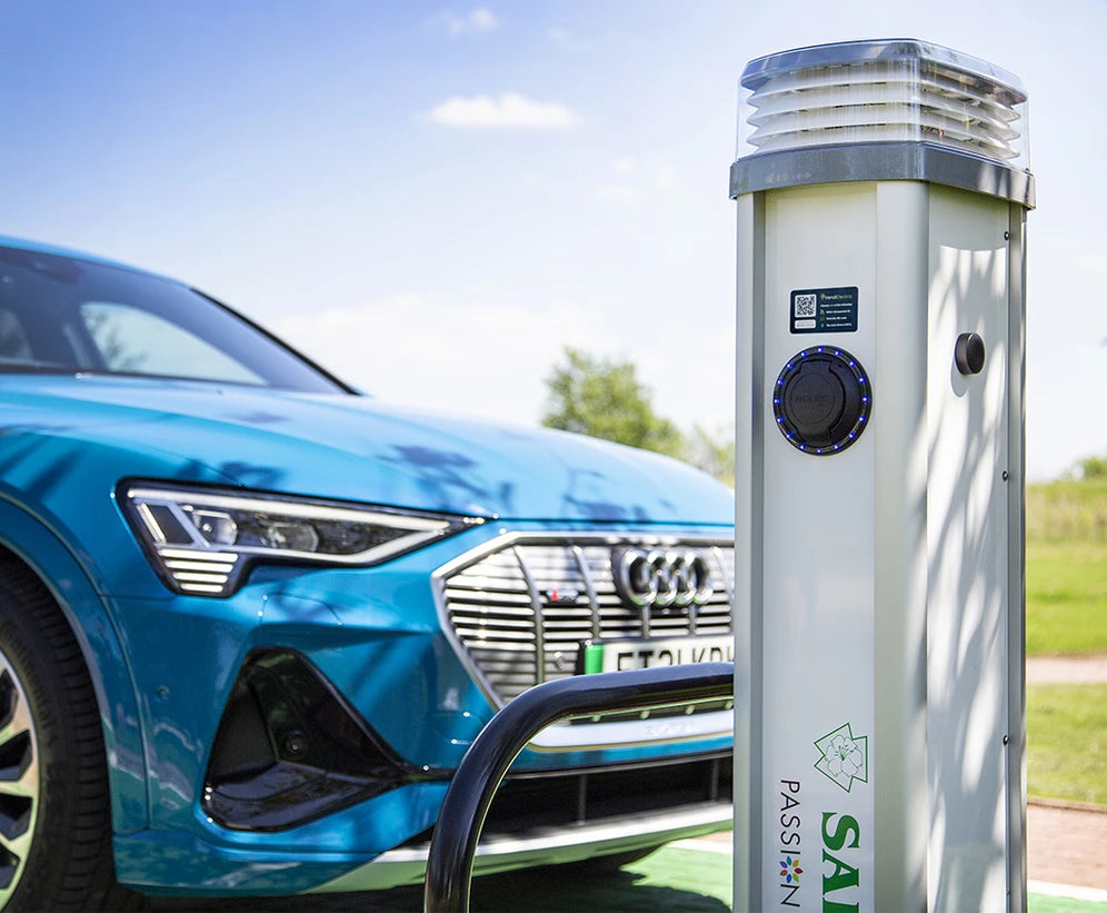 ROLEC ROLEC0425G Quantum Smart EV Charging Pedestal - 4x up to 7.4kW T