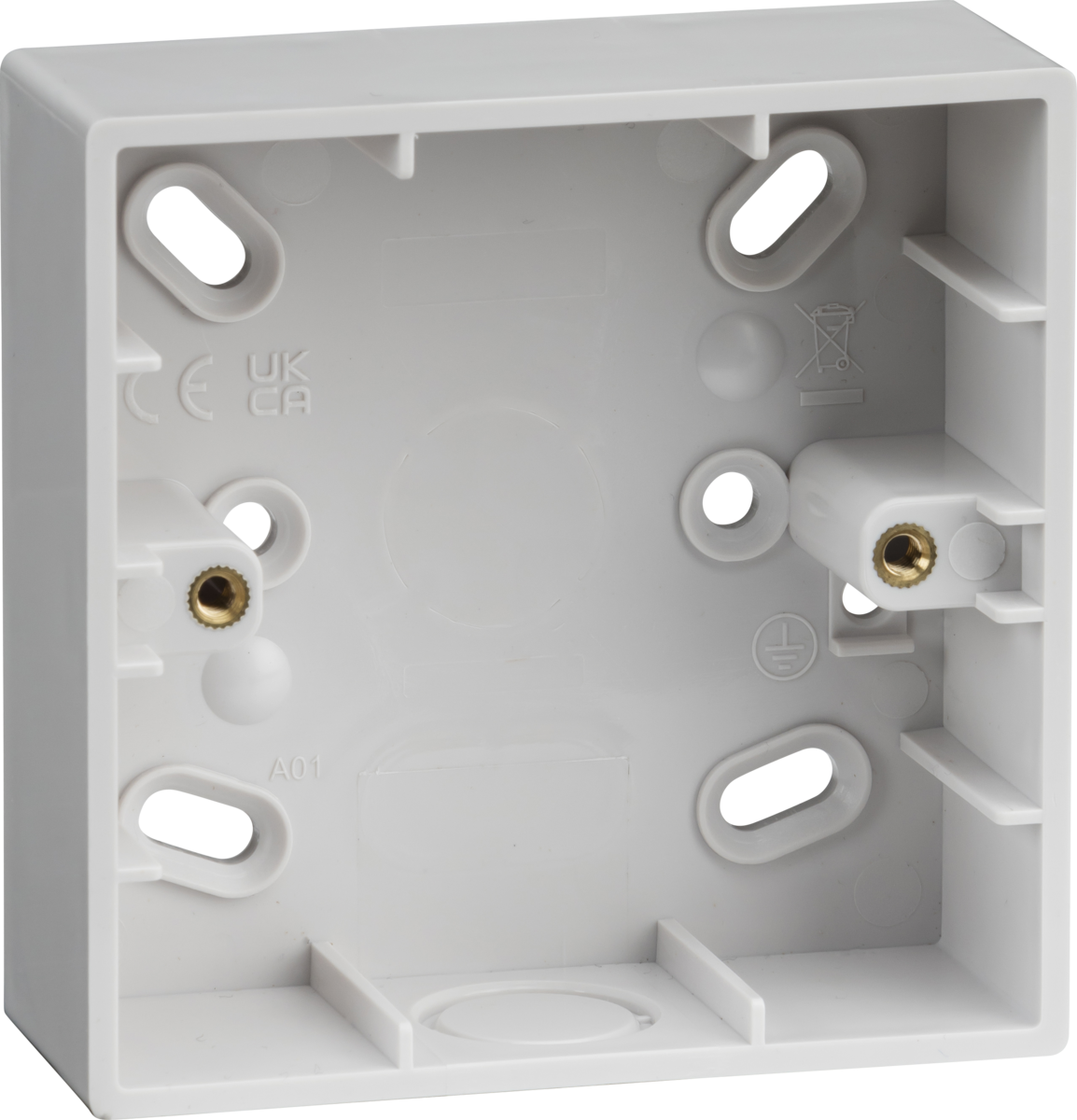 Knightsbridge MLA SN1400P 29mm PVC Single Back Box