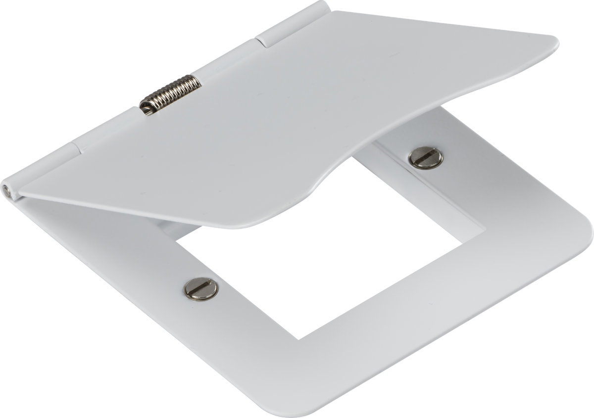 Knightsbridge MLA FPF2GMW 2G Modular floor plate - matt white