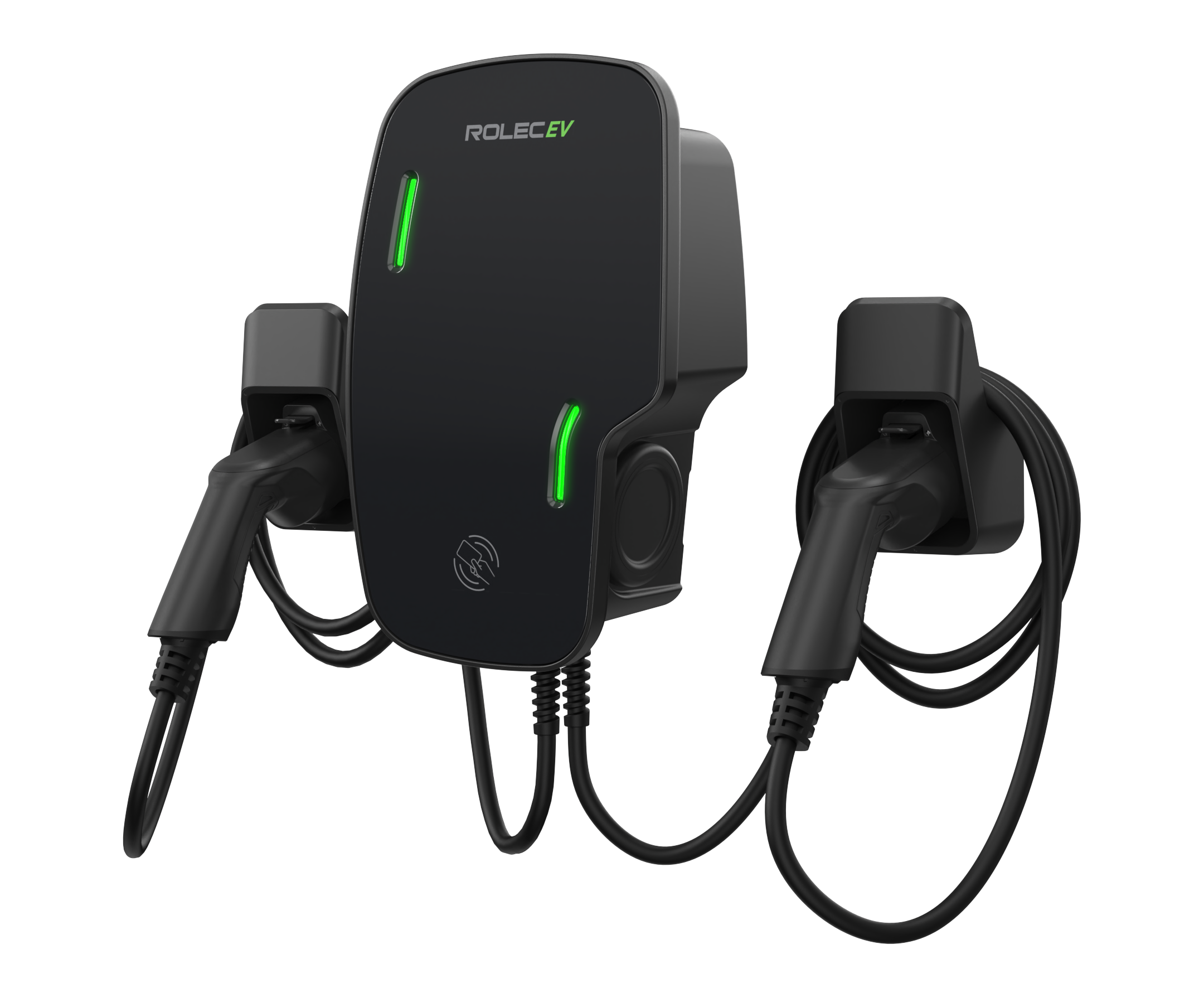 ROLEC ROLEC3155B Zura Smart EV Charger - 2 x up to 7.4kW Type 2 10m Te