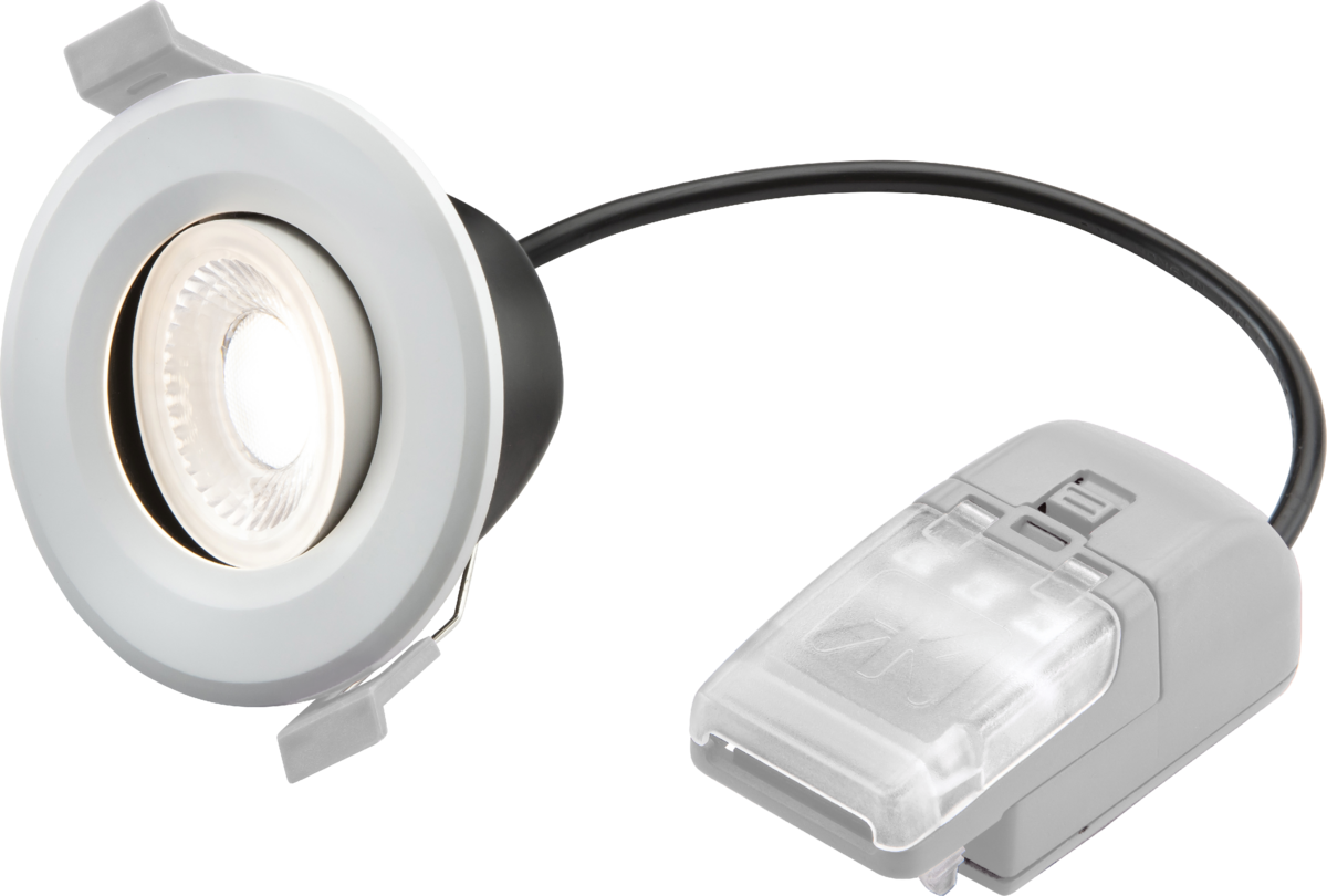 Knightsbridge MLA CYRT CyroLED Tilt- Fire Rated IP65 Downlight with 2