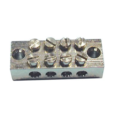 Brass Earthing Block
