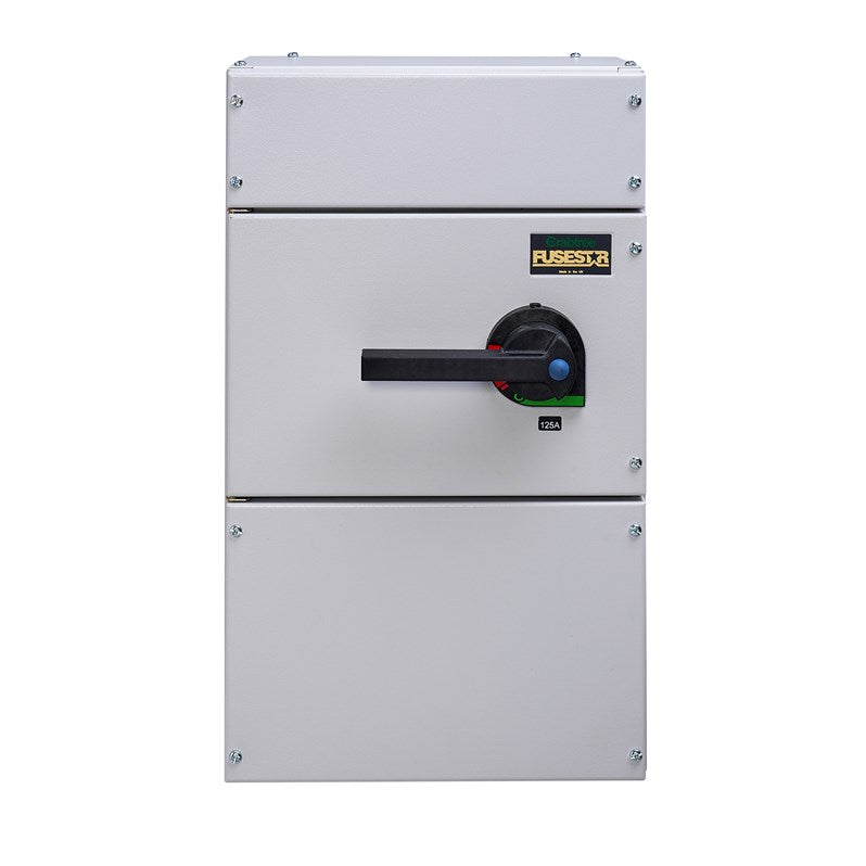 Crabtree 191254F 125A 4P Fuse Combination Unit c-w Fuses