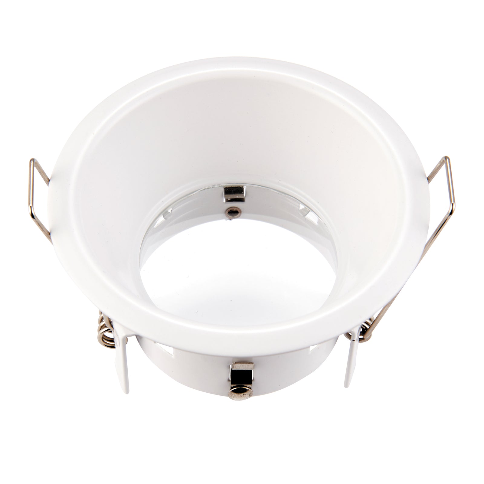 Saxby 80247 Speculo Anti-Glare LED Downlight IP65 50W Matt White Fin
