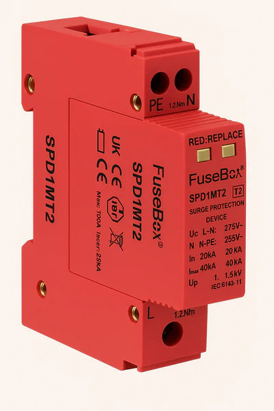 NEW F3 Series!!! Fusebox SPD1MT2 SPD T2 single module direct to busbar