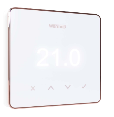 Warmup ELM-01-WH-RG ELEMENT WiFi Underfloor Heating Controller (White