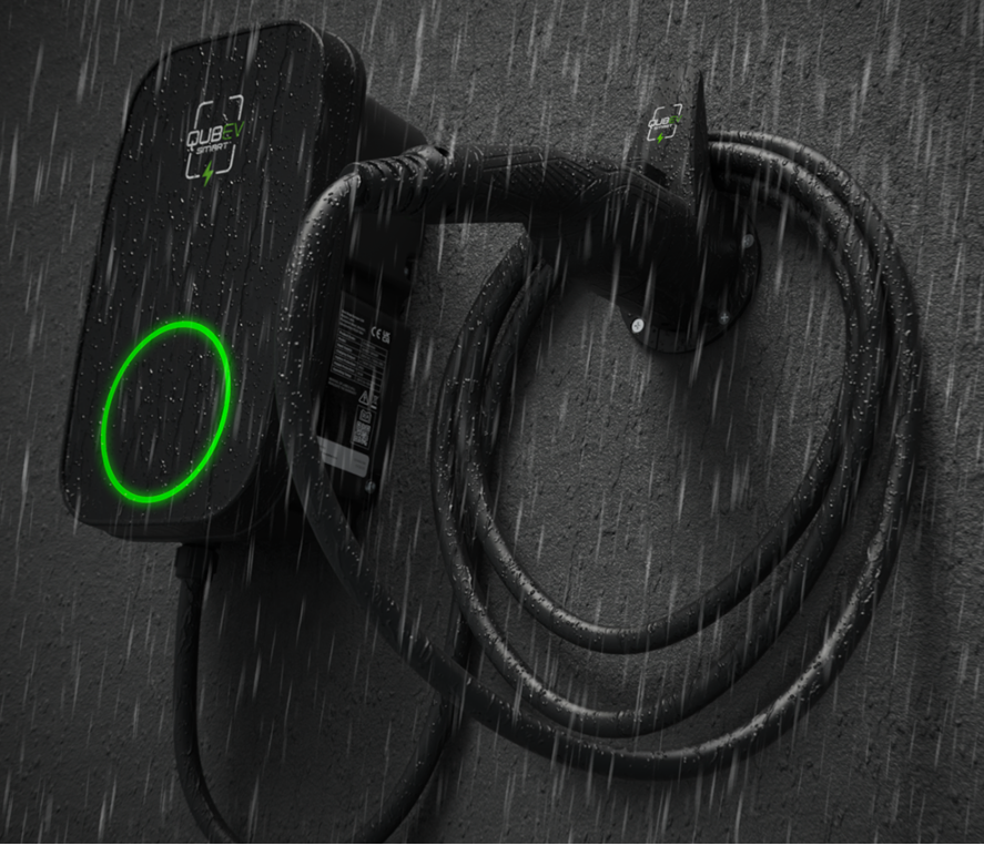 Rolec EVON0095 QUBEV Smart Type 2 5M Tethered Lead 32A (7.4kW) EV Char