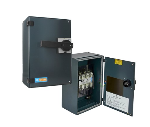 Wylex NHTPSF100 100A 3-Pole + Neutral Fuse Combination Unit c/w Fuses