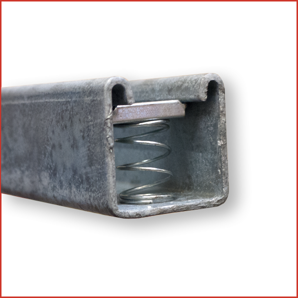 Mixed CN8L CHANNEL NUT M8 LONG SPRING