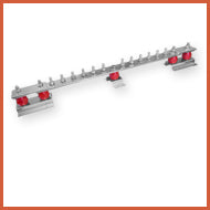 Mixed EBAR12-2T EARTH BARS- 760mm 12 WAY TINNED Twin Test Link