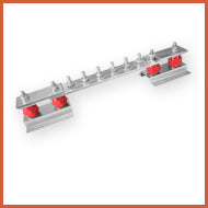 Mixed EBAR6-2T EARTH BARS- 480mm 6 WAY TINNED Twin Test Link