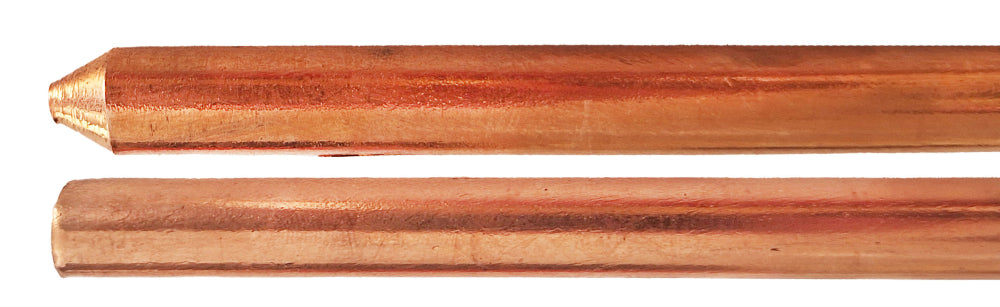 Mixed ER3/8 3/8'' X 4' COPPER BOND EARTH ROD