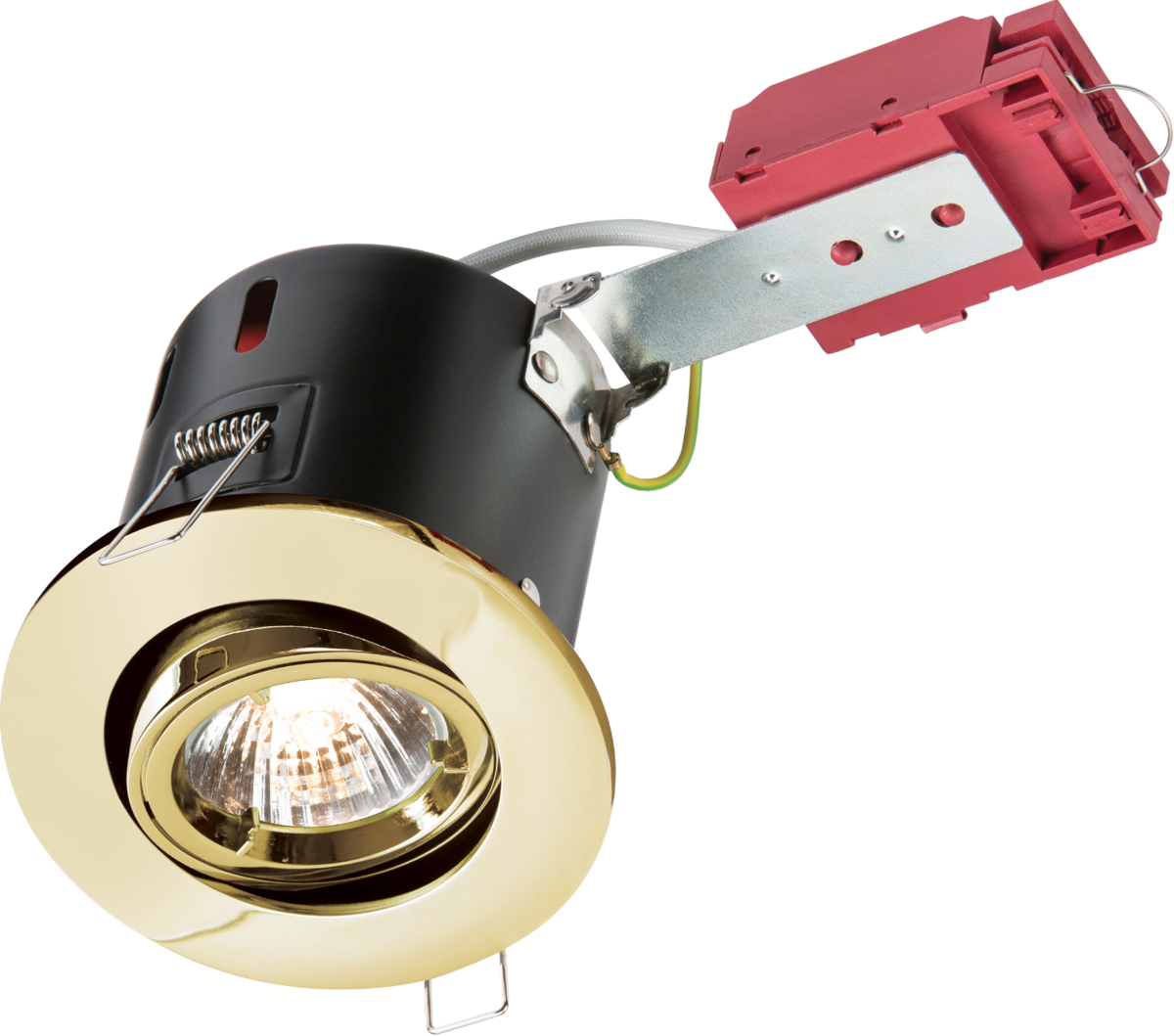 Knightsbridge MLA VFRSGICB 230V IP20 50W GU10 IC Fire-Rated Tilt Downl