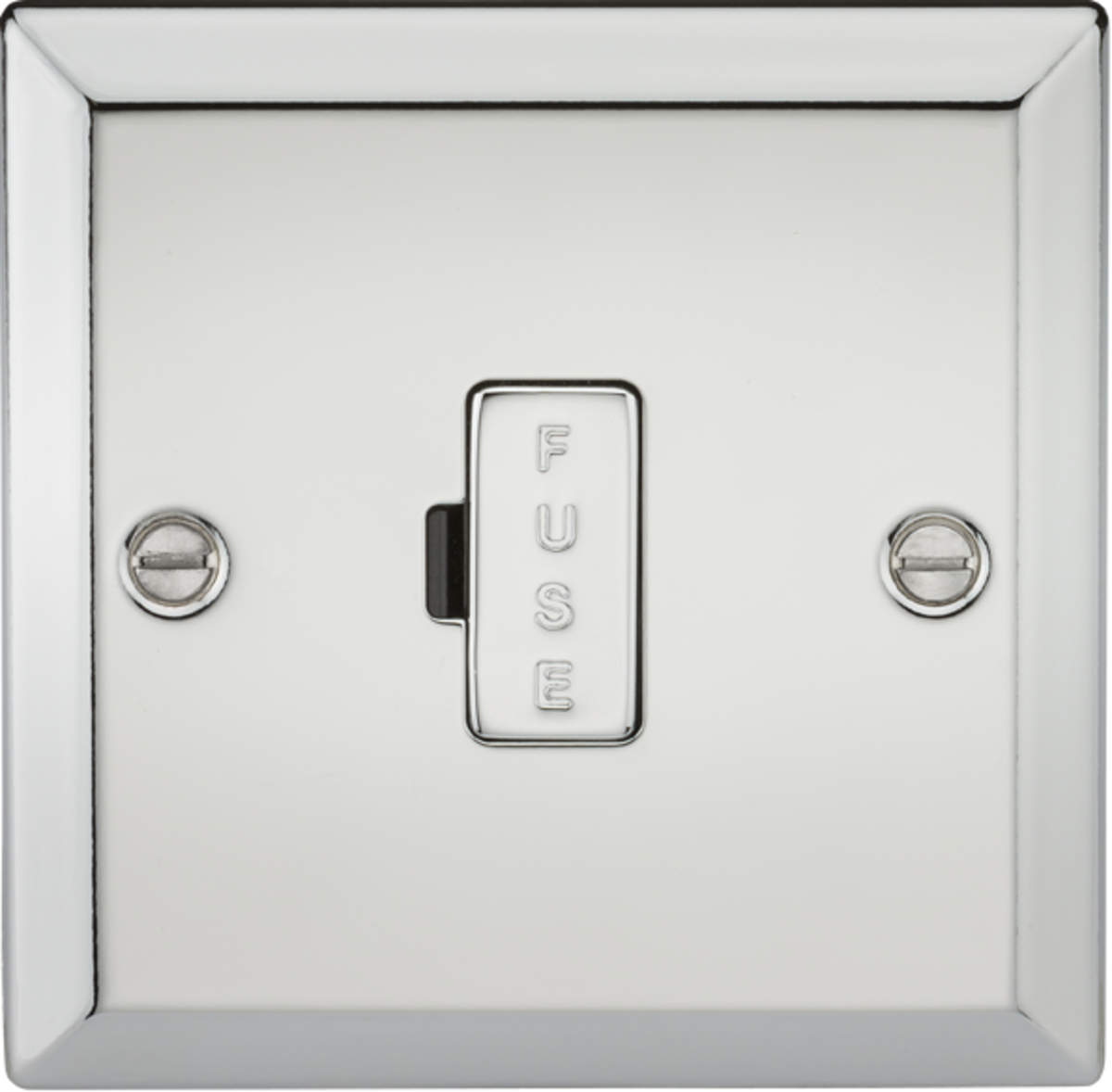 Knightsbridge MLA CV6PC 13A Fused Spur Unit - Bevelled Edge Polished C