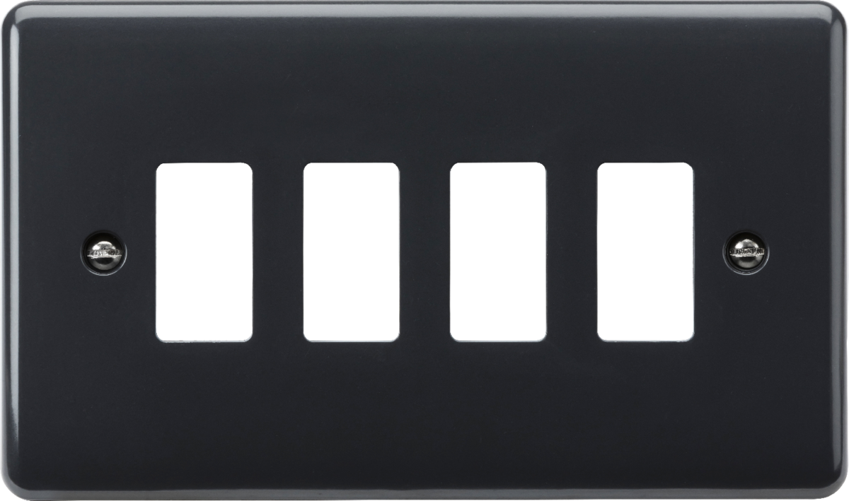 Knightsbridge MLA PMG4 4G grid faceplate [Part M Compliant]