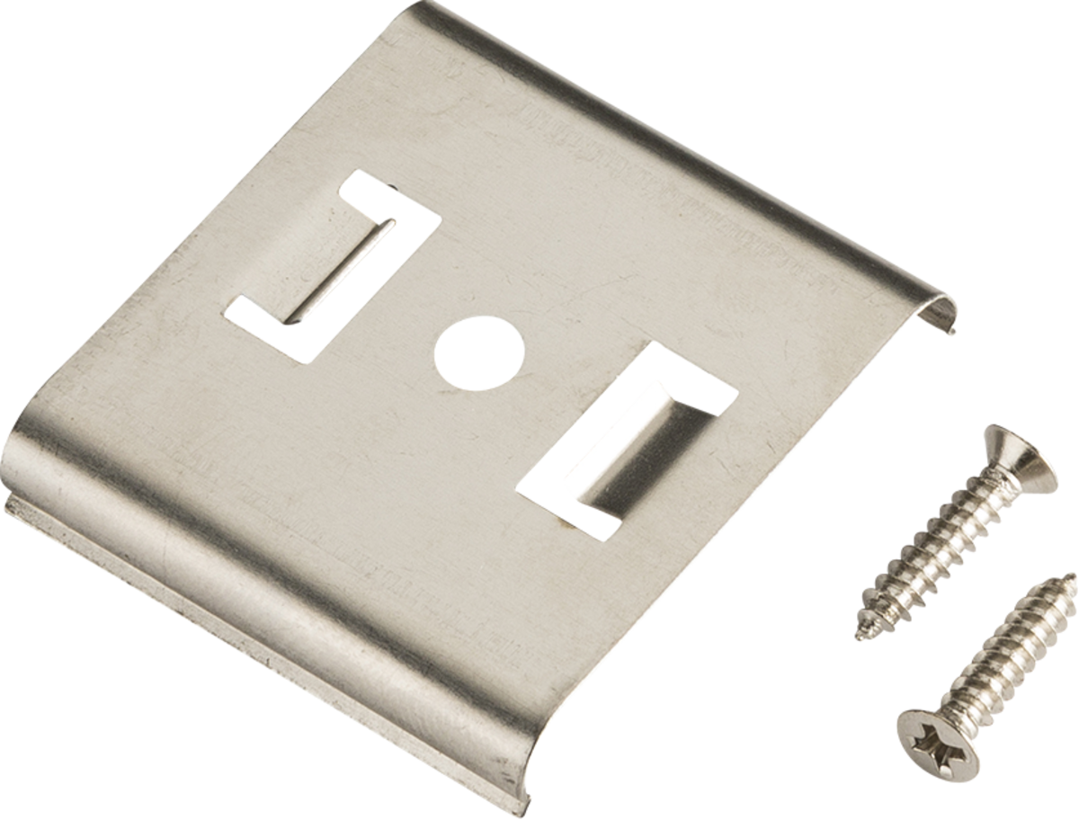 Knightsbridge MLA LEDFCLIP Metal Mounting Clip comes with 2 x Screws f