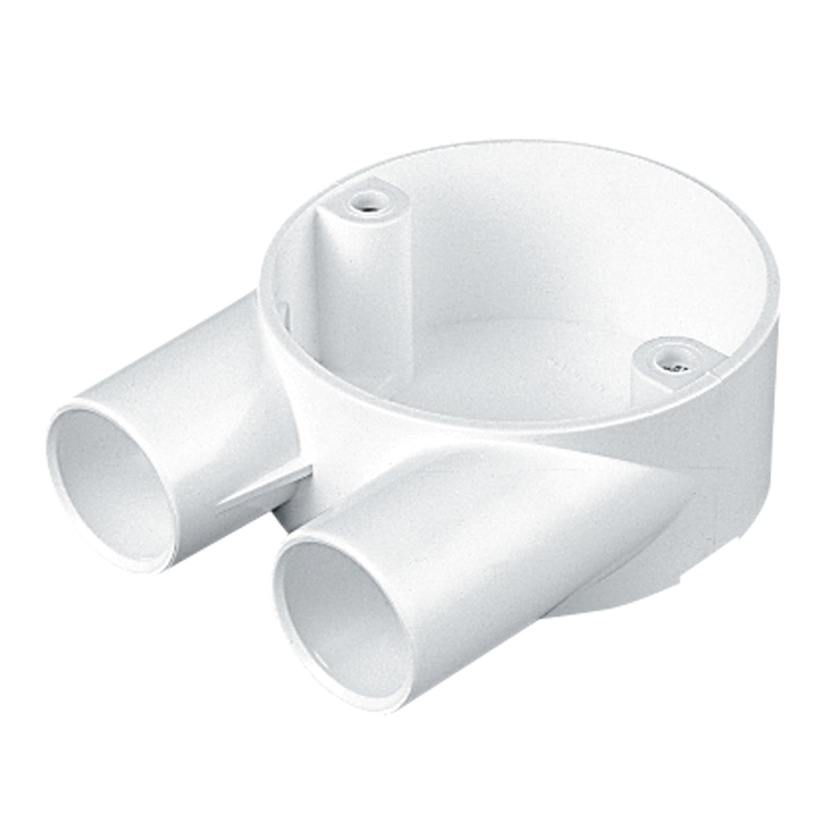 CJB20UWH 2-Way Round Terminal U Box for 20mm Conduit
