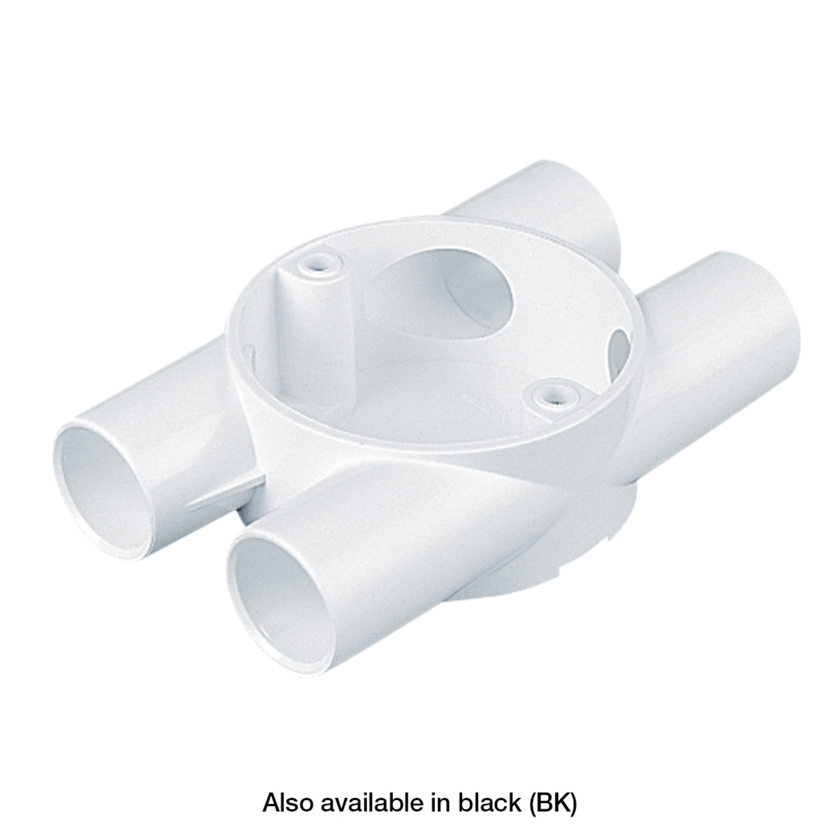 CJB20HWH 4-Way Round Terminal H Box for 20mm Conduit