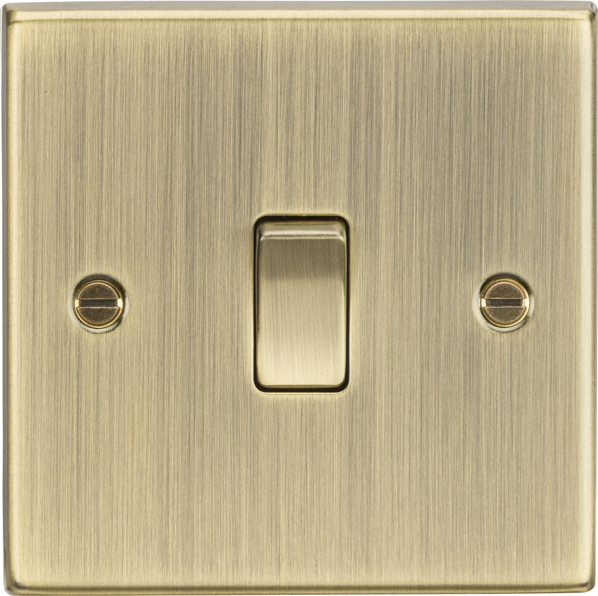 Knightsbridge MLA CS12AB 10AX 1G Intermediate Switch - Square Edge Ant