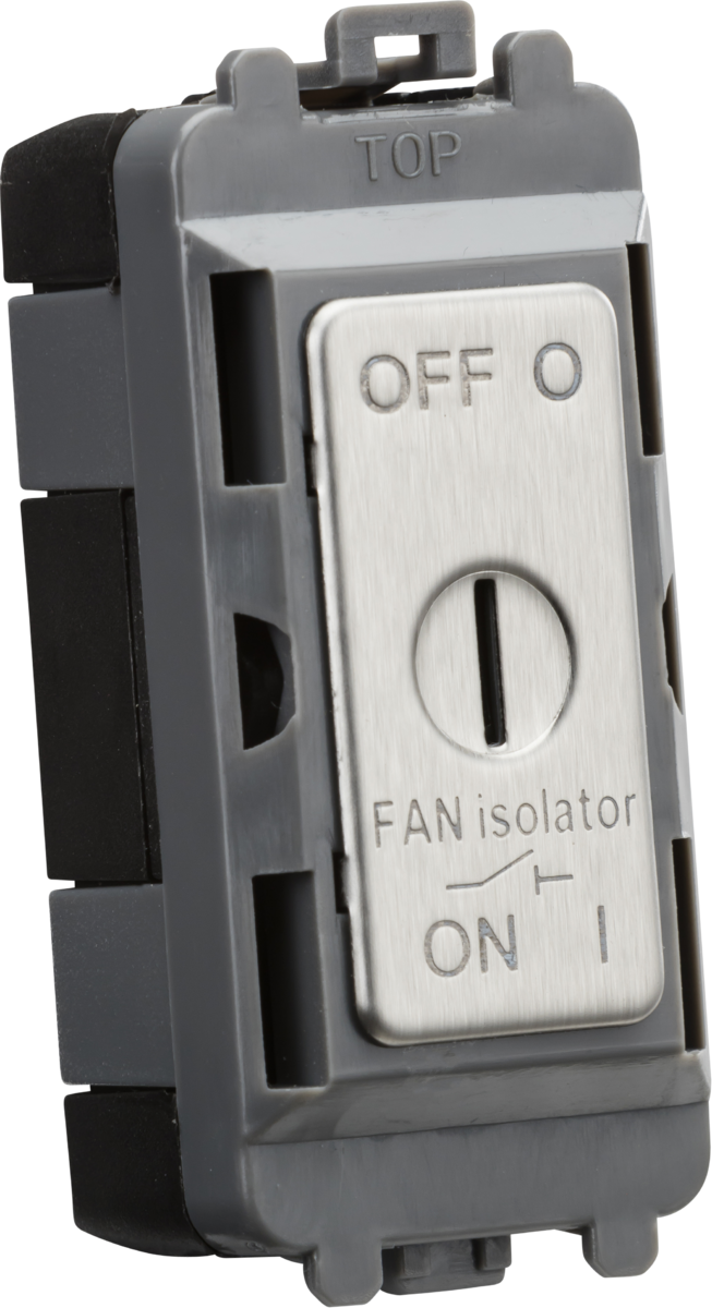 Knightsbridge MLA GDM021BC 10A Fan Isolator Key Switch Module - Brushe