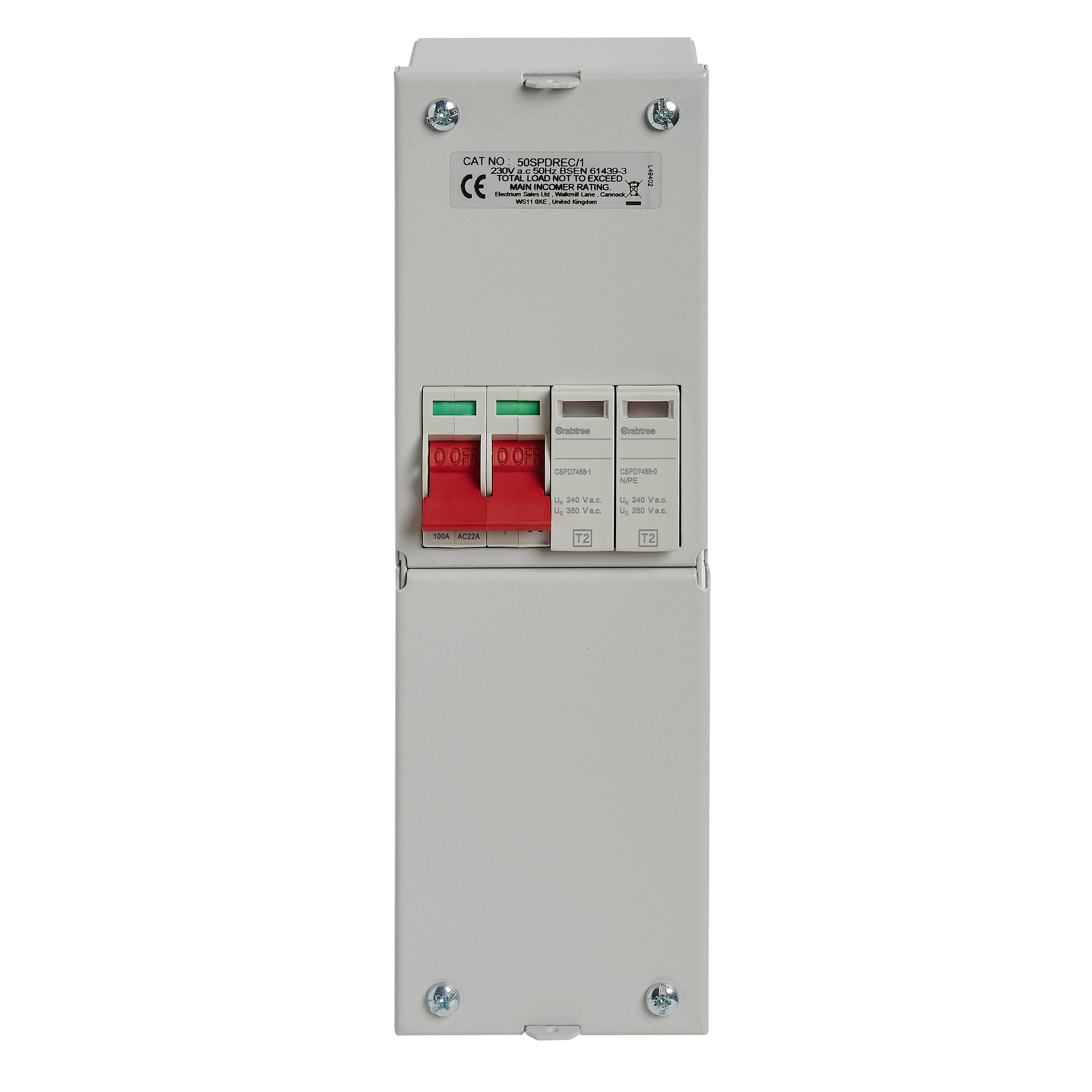 Crabtree Isolators & Switch Fuses