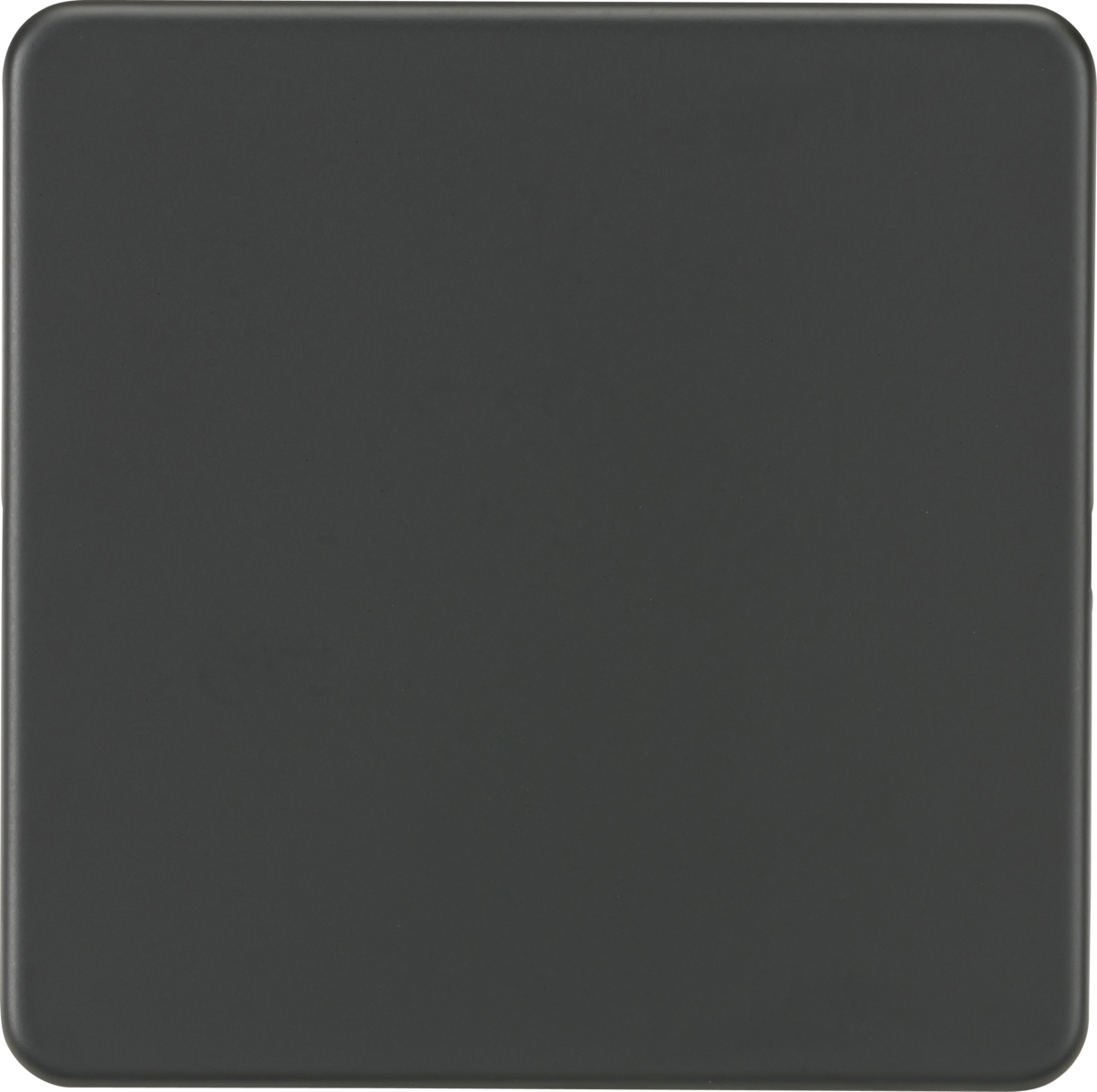 Knightsbridge MLA SF8350AT Screwless 1G Blanking Plate - Anthracite