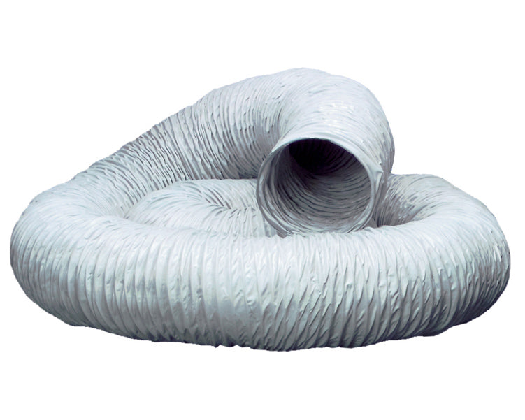 125mm (5 Inch) Diameter PVC Flexible Ducting- 6M Length