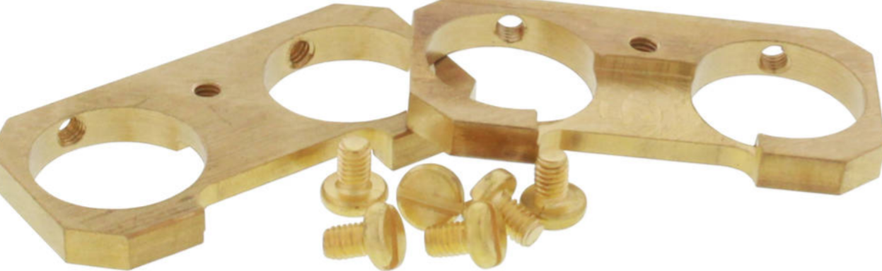 Wiska EC 308 Brass Earthing bars for Combi Junction box
