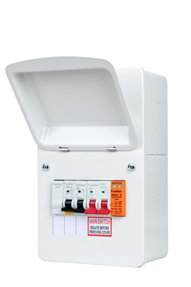 Fusebox EV32AXBD 32A Type A (RCBO) EV Charger Distribution Boards (Now
