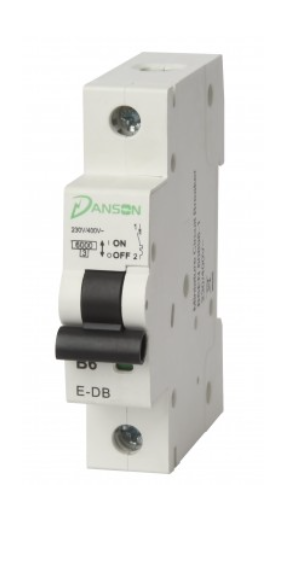 Danson E-DBYC120 MCB 1Pole 6kA C Type-20A 1M