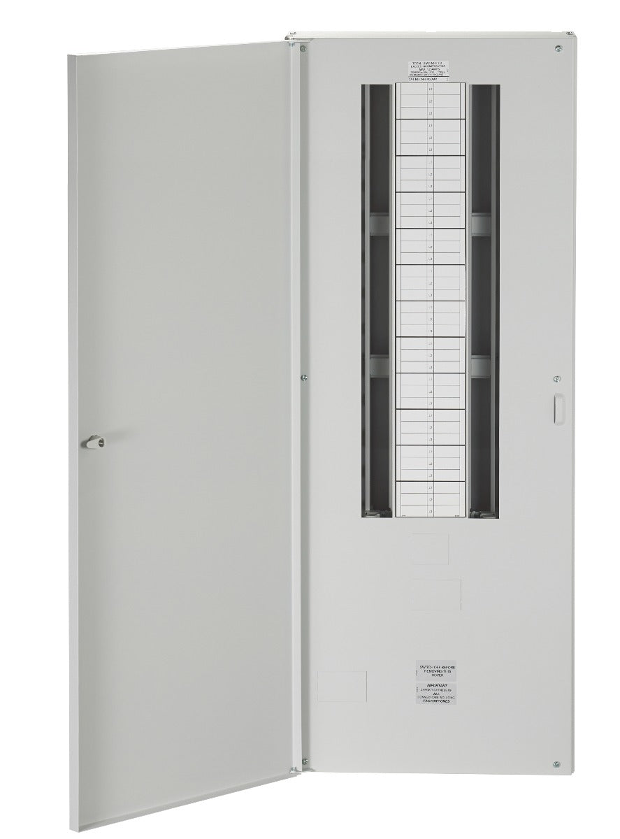 Wylex NHTN24L 24-Way 125A Surface 3-Pole + Neutral Distribution Board
