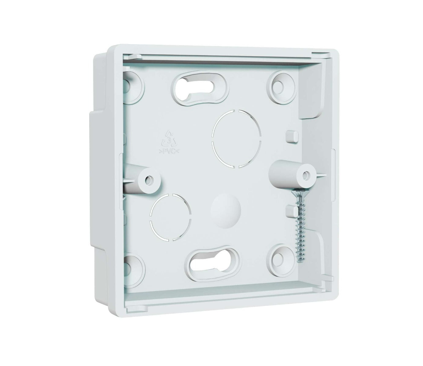 C-Tec NCP-23 Single Gang Surface Interface Plate, shallow (20mm)