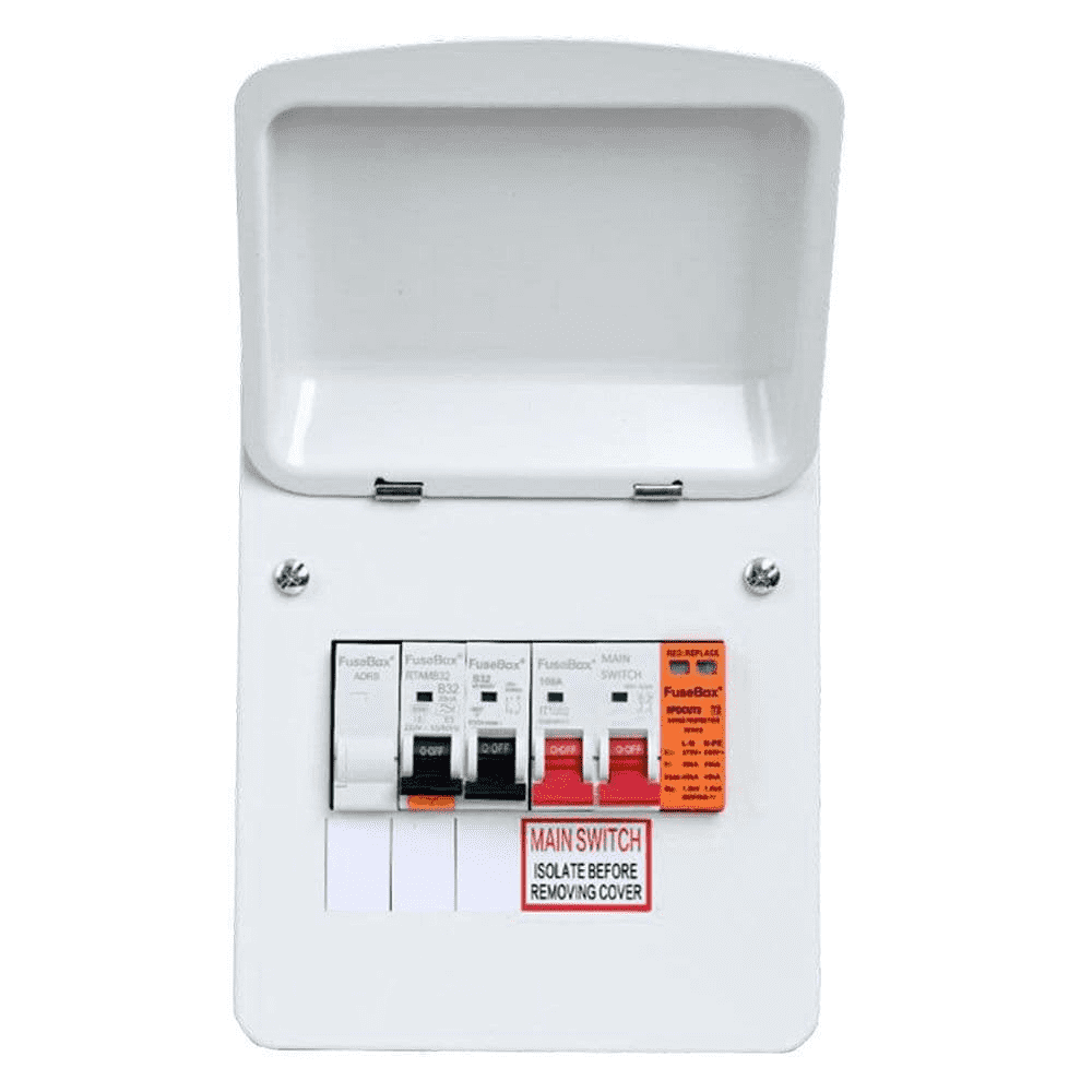 Fusebox EV40AX 40A Type A (RCBO) EV Charger Distribution Boards(Now EV